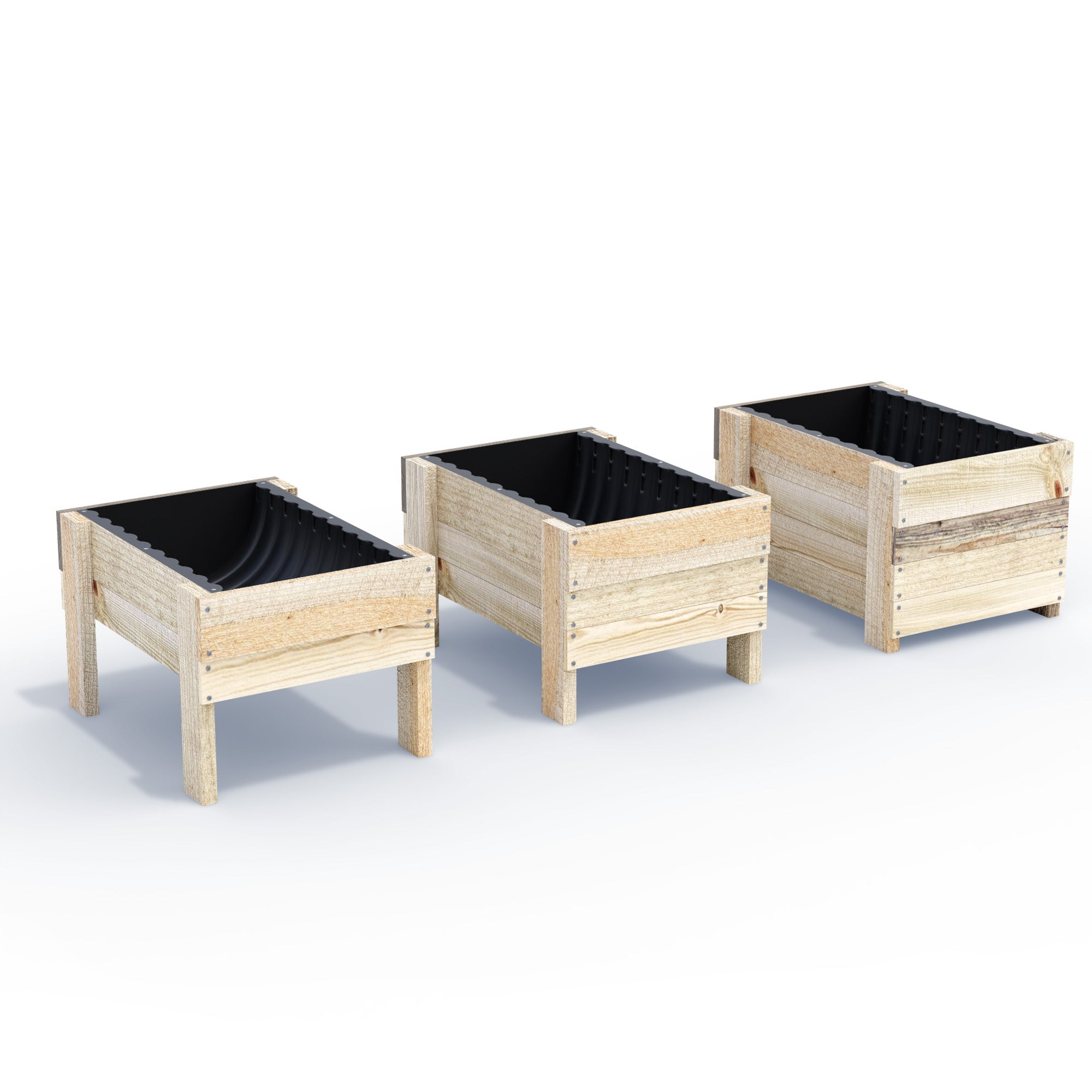 Compact Planter Box Kits 50cm High | Corrogarden – Corrogarden Pty Ltd