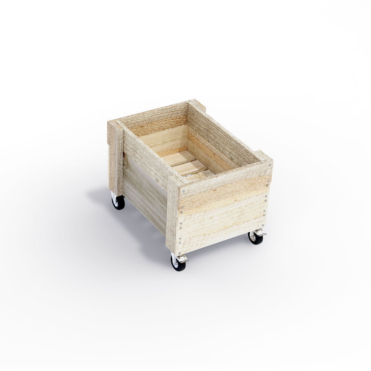 Portable Planter Boxes On Wheels 50cm High | Corrogarden – Corrogarden ...